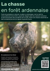 Carte des zones de chasse 2024-2025